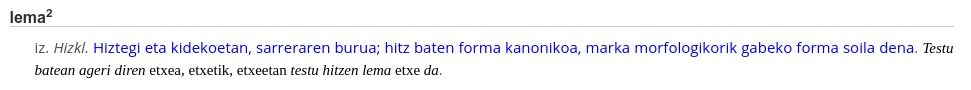 Hiztegiak eta Corpusak - Euskaltzaindia
